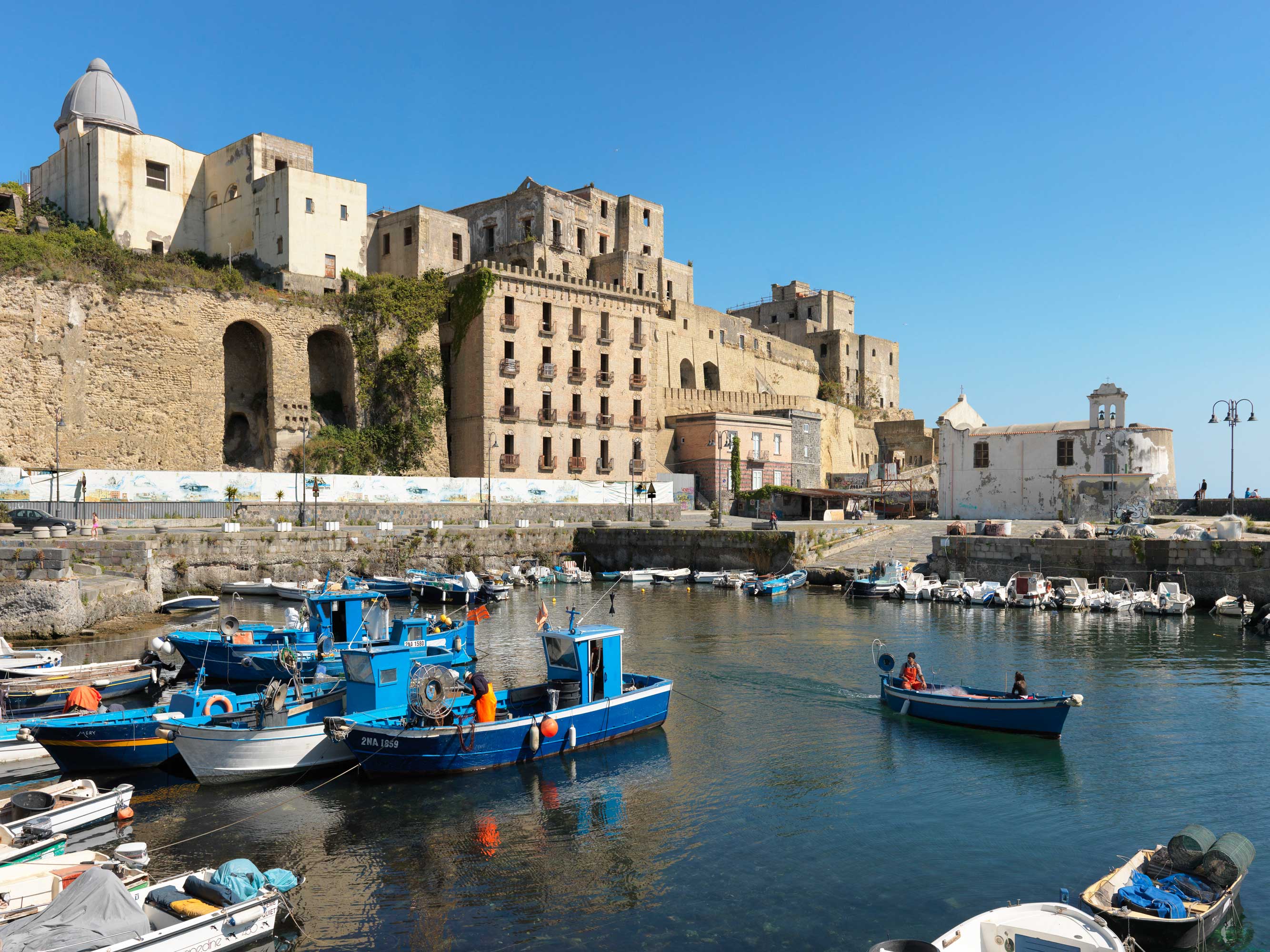 Panorama Pozzuoli - Italics